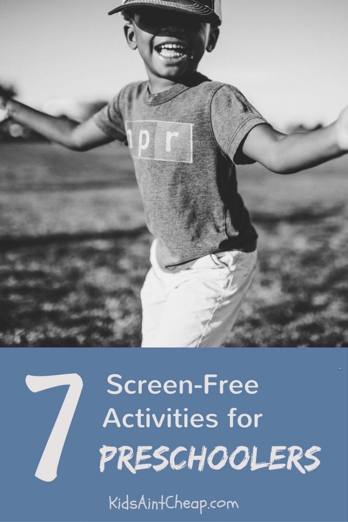 7 Screen-Free Activities for Preschoolers - Kids Ain't Cheap